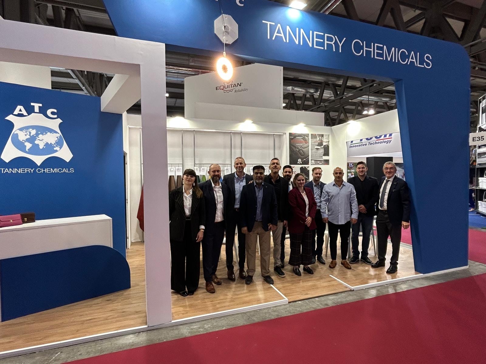 ATC at Simac Tanning Tech 2025 in Milan 🇮🇹 - Leather tanning specialist - ATC